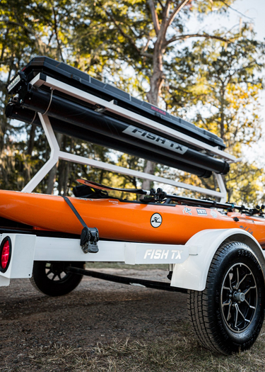 Fish TX Kayak Trailers