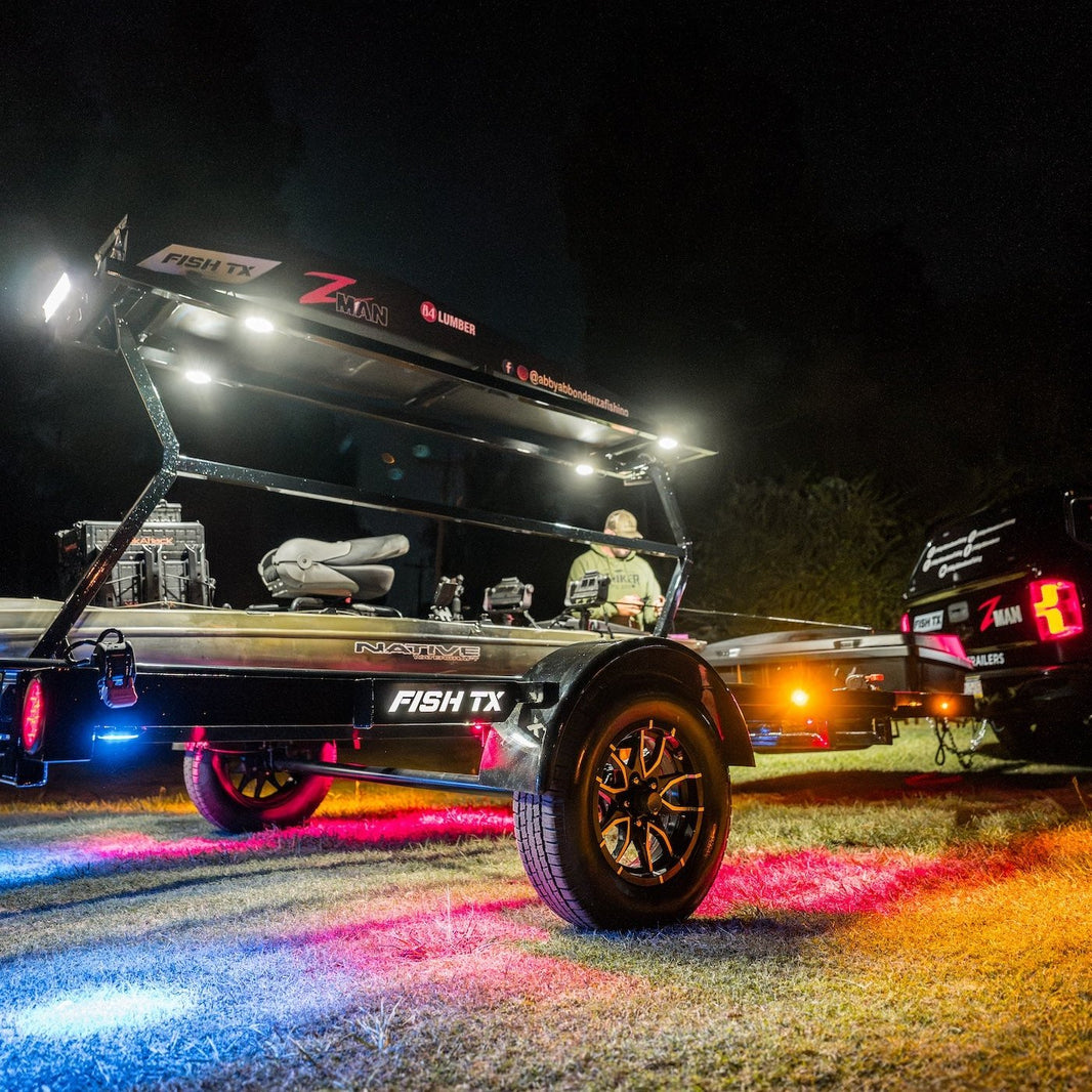 T MAXX Tandem Kayak Trailer – Fish TX Kayak Trailers