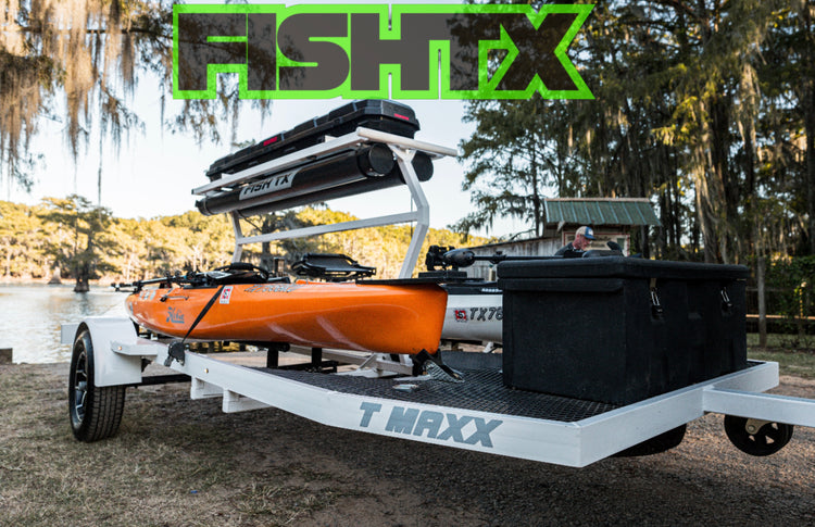 Fish TX Kayak Trailers